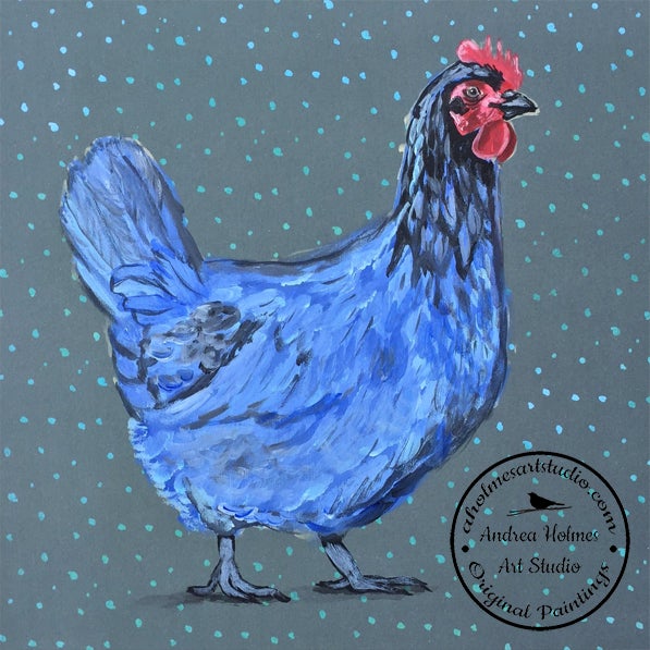 hen blue